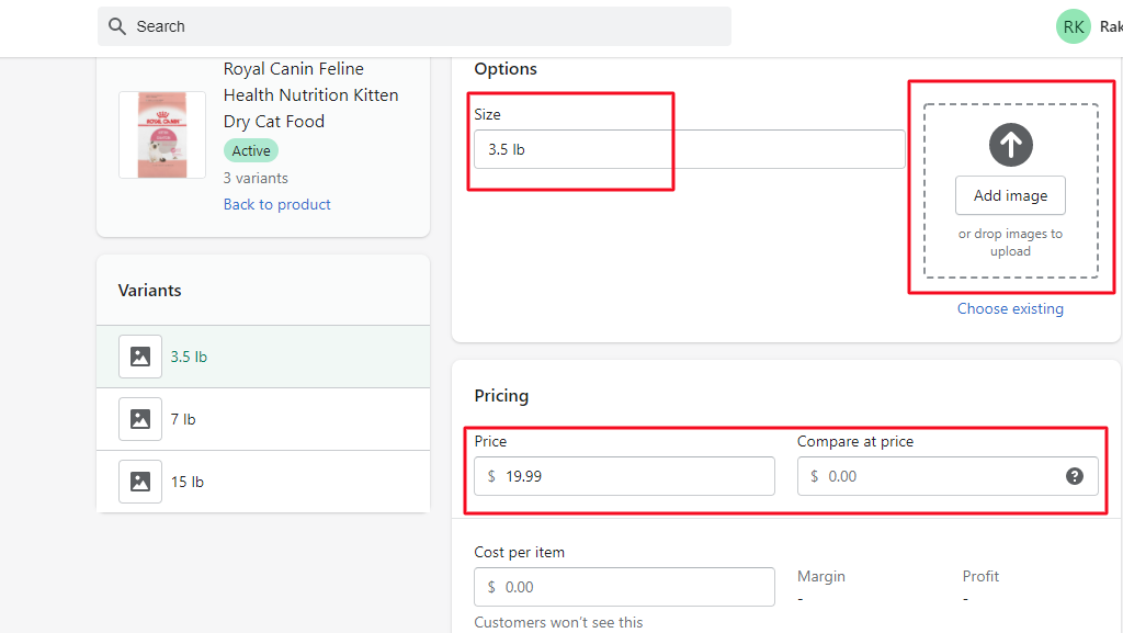 How to Enable Product Variants in Shopify | NectarSpot